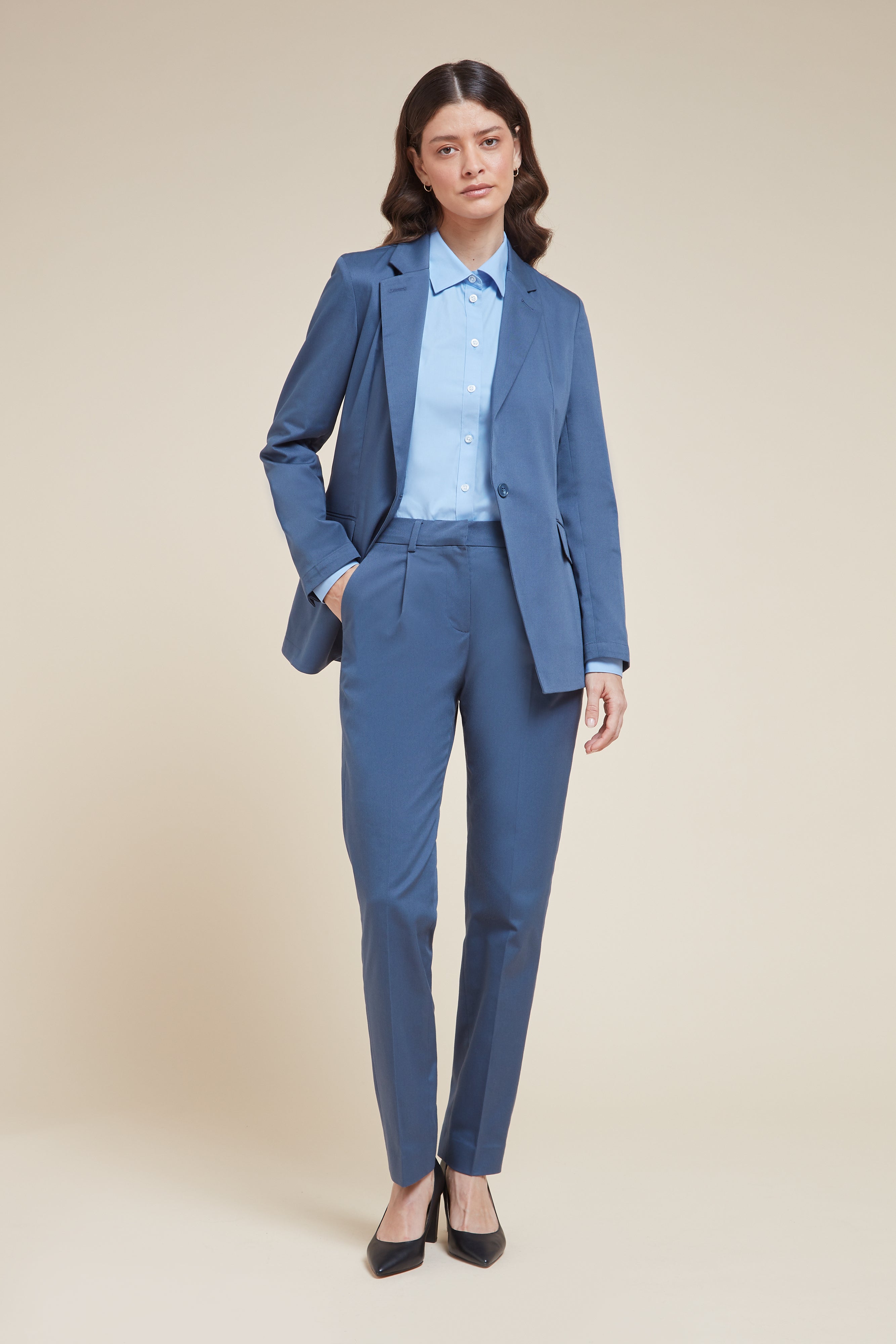 London Trouser - Airforce – Jalin